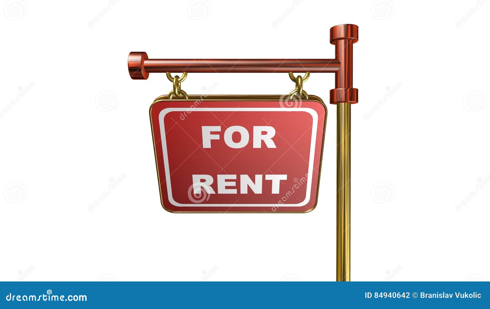 For rent,illustration stock illustration. Illustration of sign - 84940642