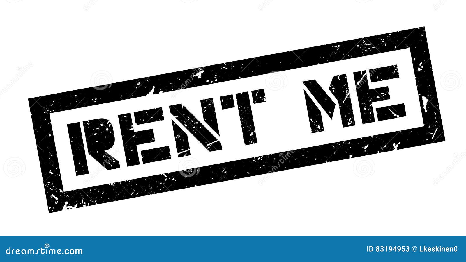 Rent me rubber stamp stock illustration. Illustration of symbol - 83194953
