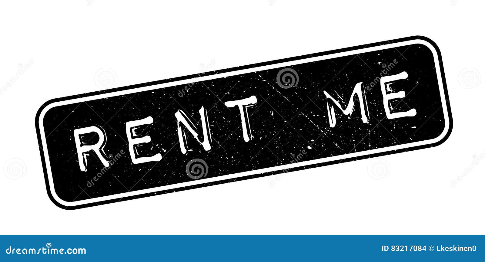 Rent me rubber stamp stock illustration. Illustration of rent - 83217084