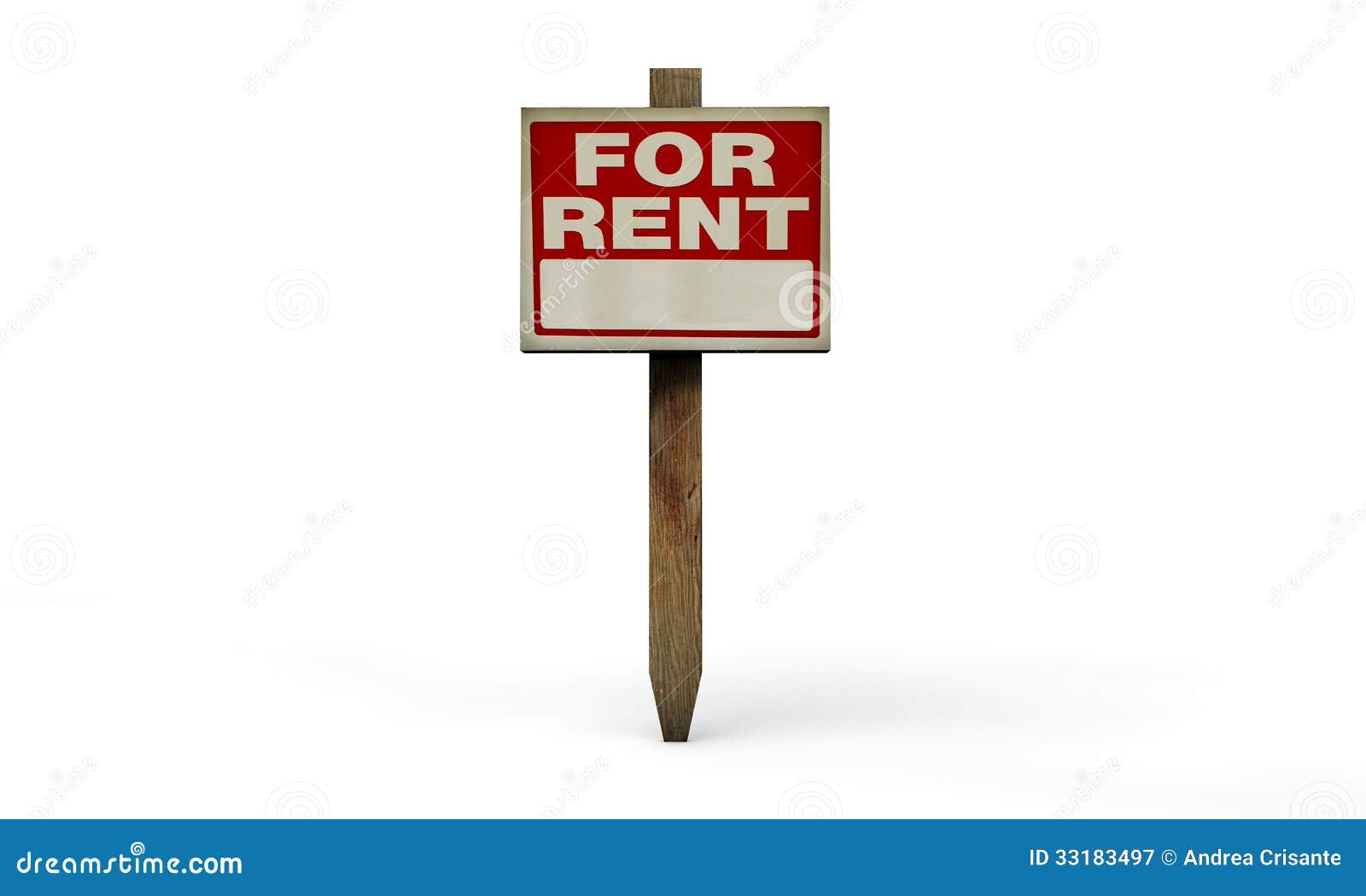 For rent sign stock illustration. Illustration of property - 33183497