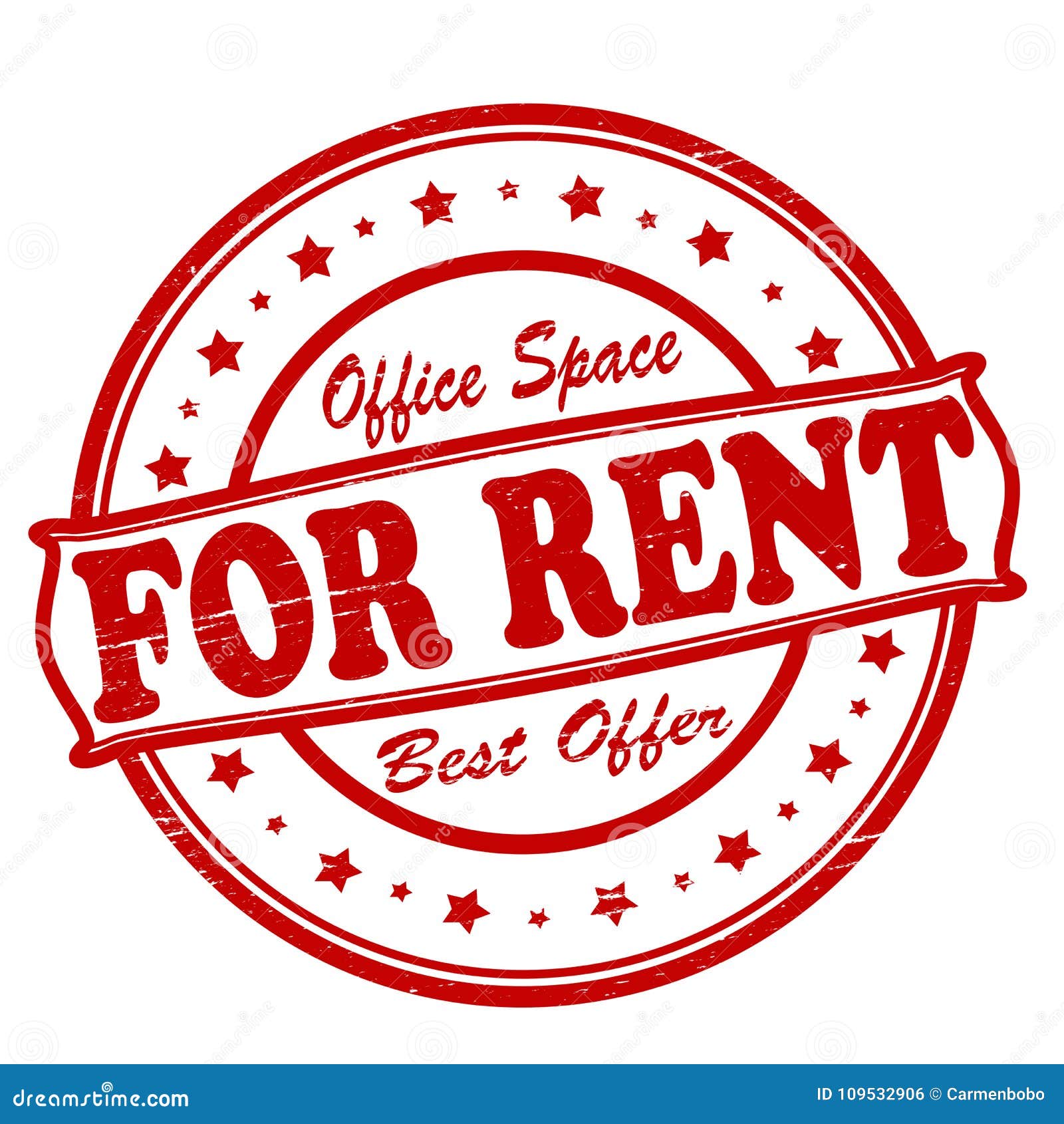 For rent stock illustration. Illustration of capacity - 109532906