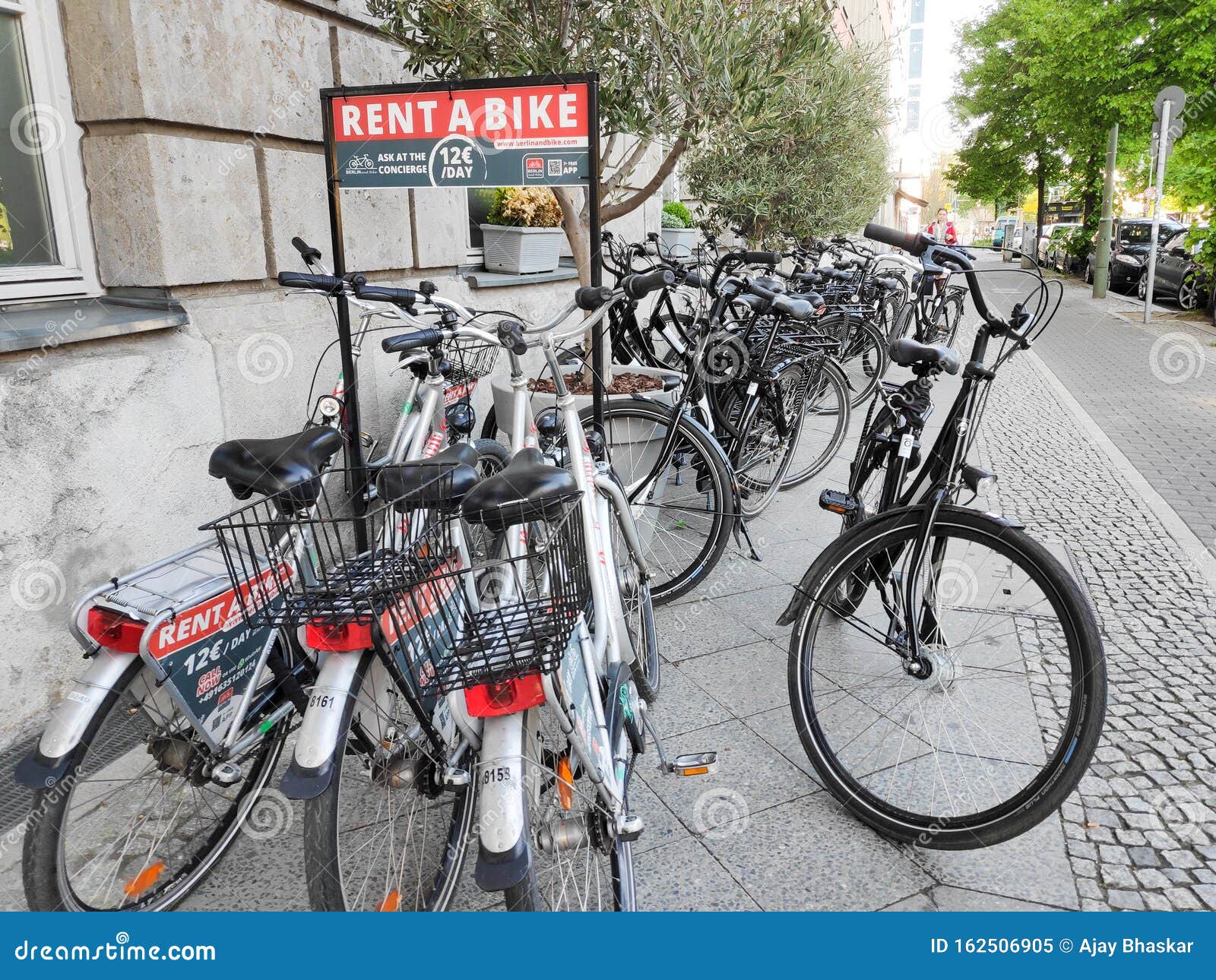 Rental Cycles in Berlin, Germany Editorial Image - Image of rental ...