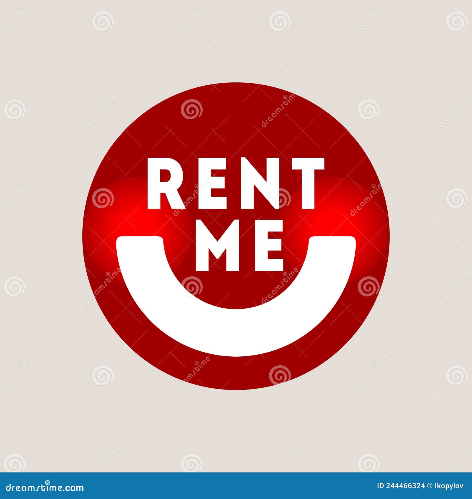 Rental Logo, Template Design. Stock Vector - Illustration of point ...