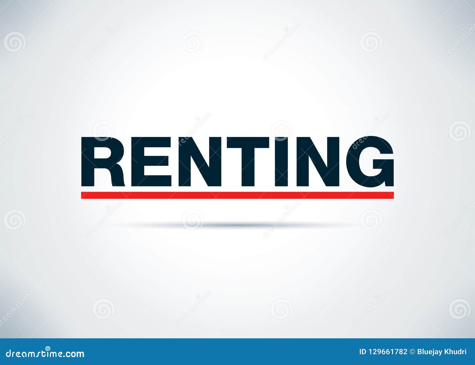 Renting Abstract Flat Background Design Illustration Stock Illustration ...
