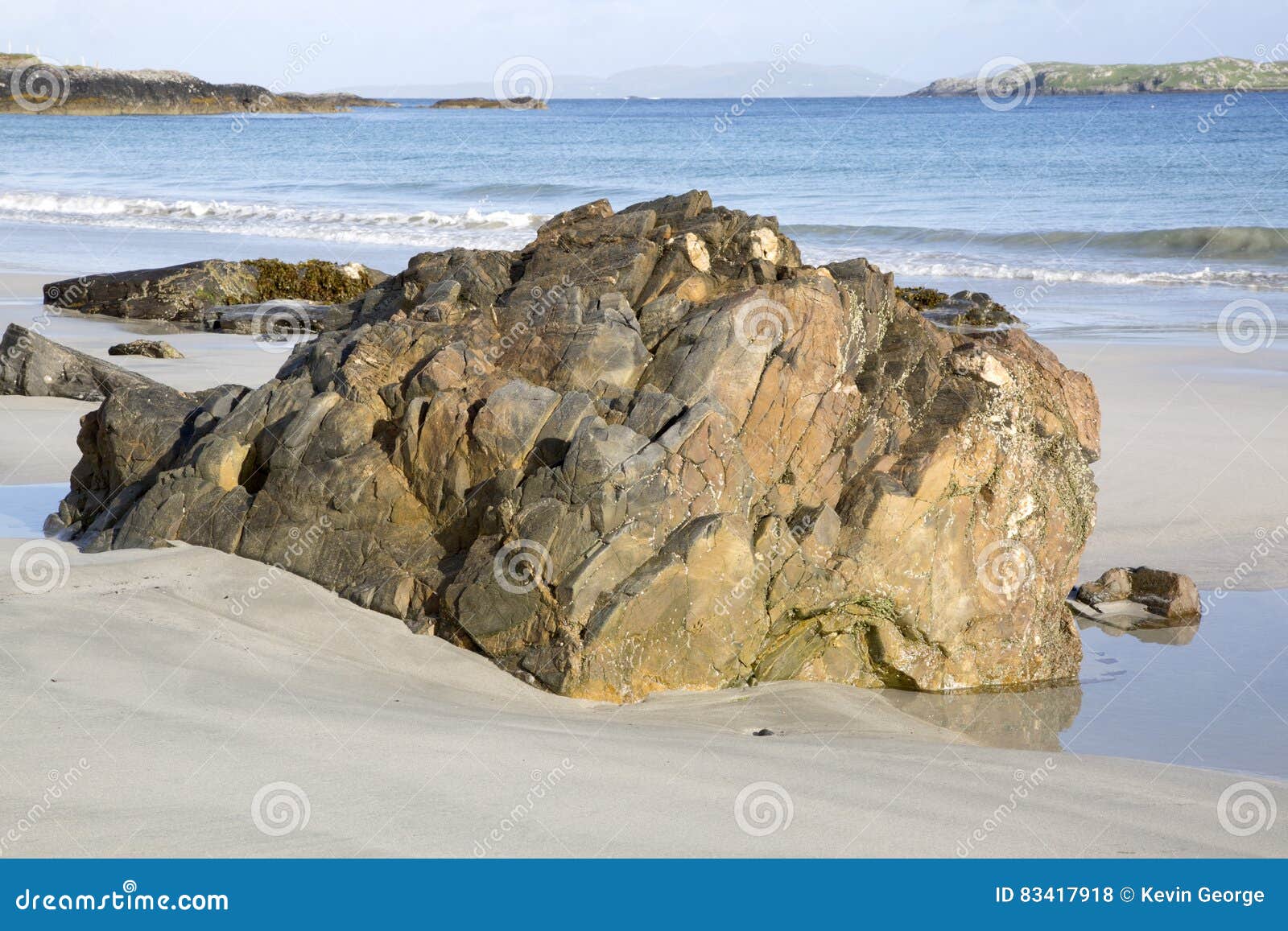 Renvyle Beach in Tully; Connemara Stock Photo - Image of nature ...