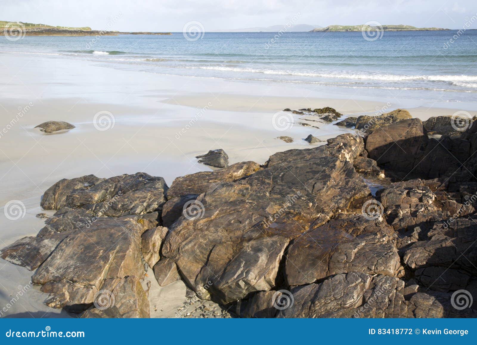 Renvyle Beach in Tully; Connemara Stock Photo - Image of nature ...