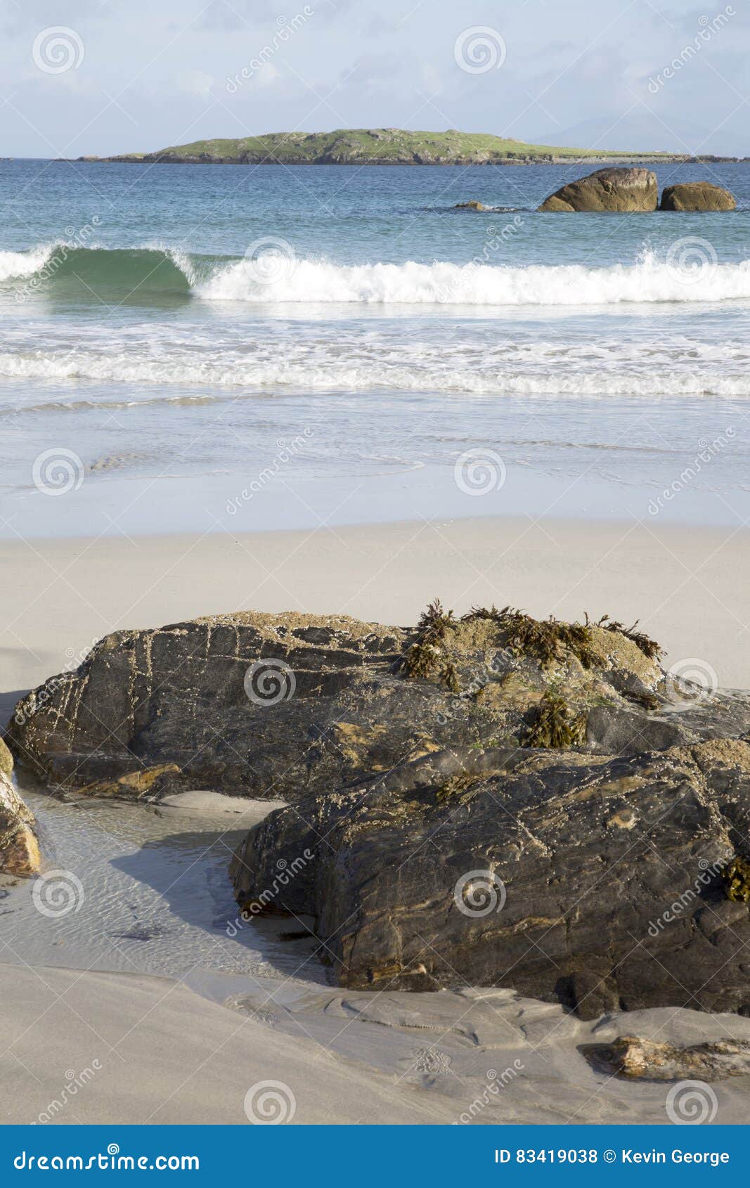 Renvyle Beach in Tully; Connemara Stock Photo - Image of ireland ...