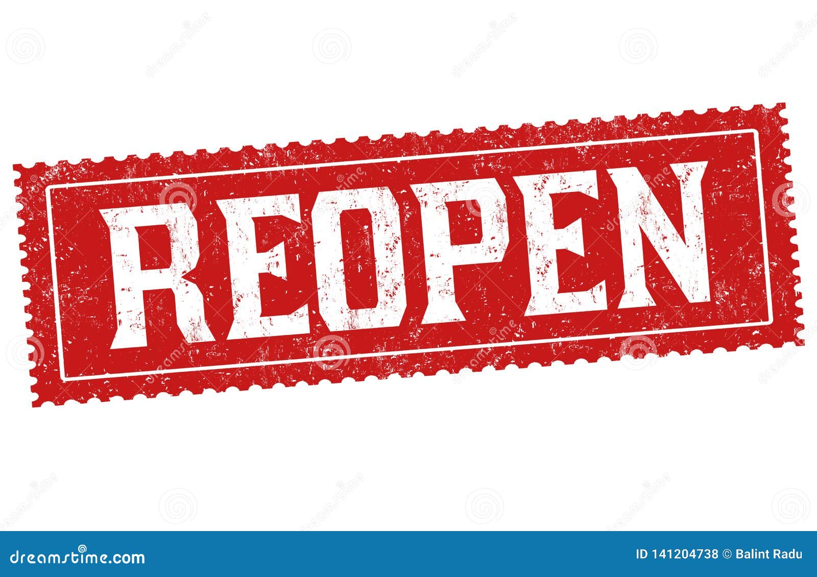 Reopen sign or stamp stock vector. Illustration of badge - 141204738