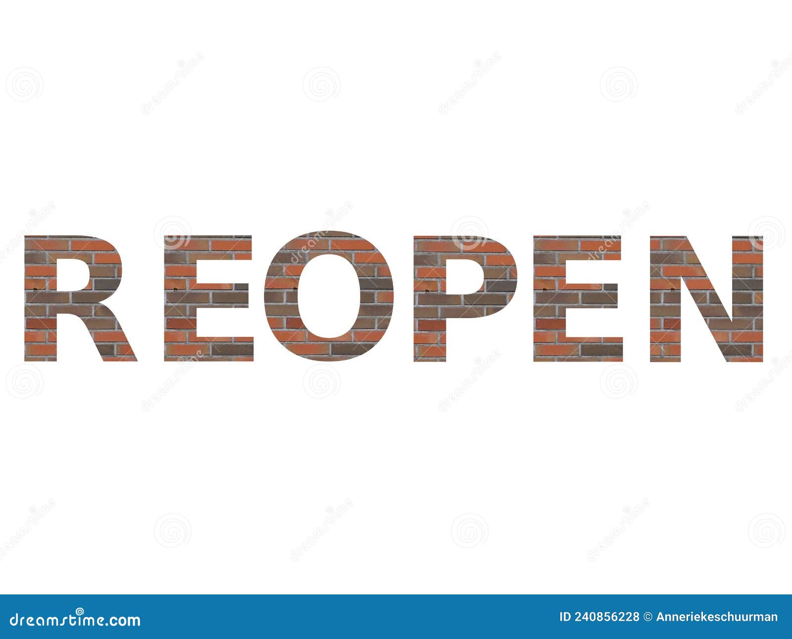 Reopen Text, Vector Open Sign. Template Door Sign, Banner, Social Media ...