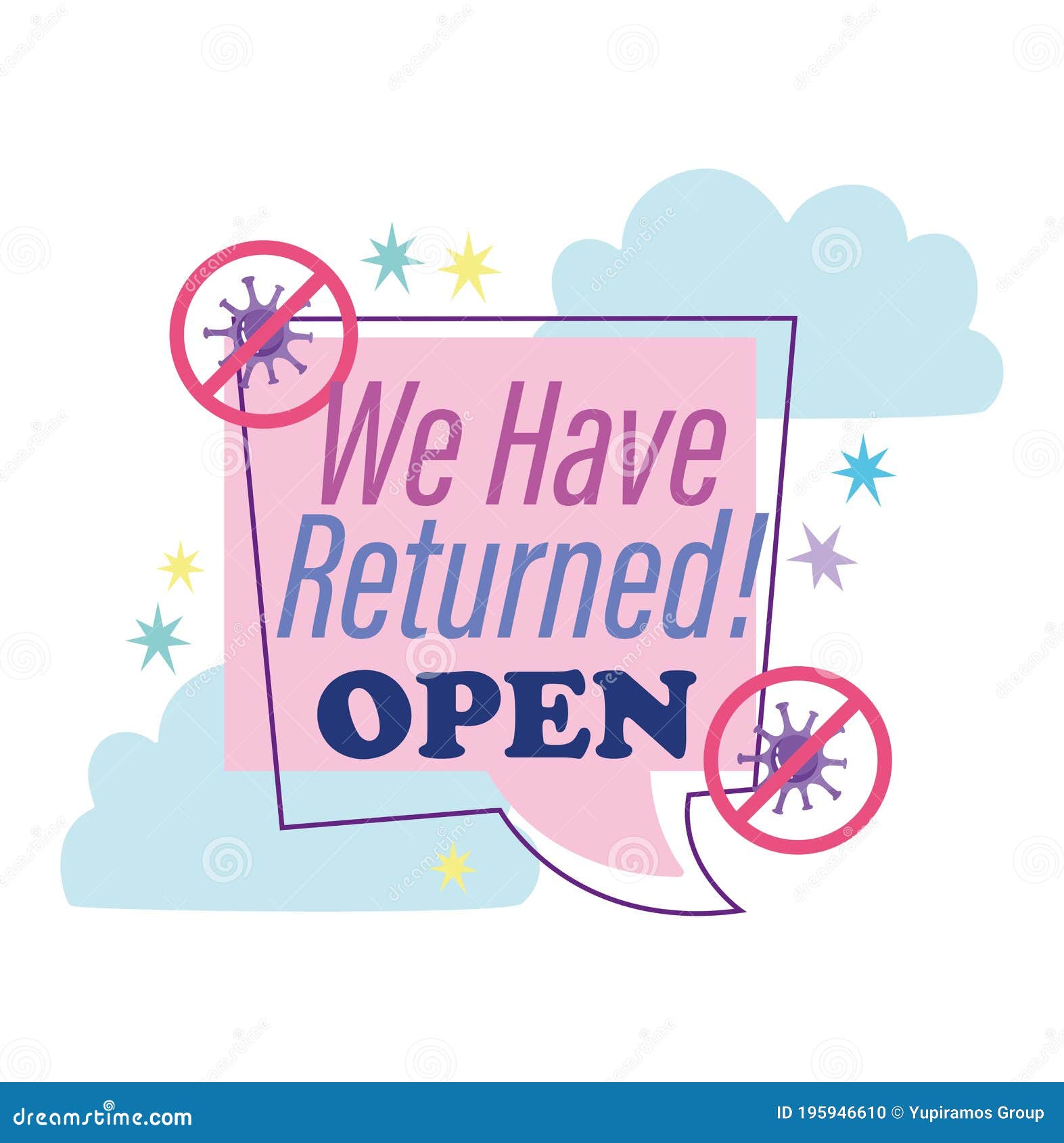 Reopening, we Have Returned Open Bubble, Stop Coronavirus Covid 19 ...