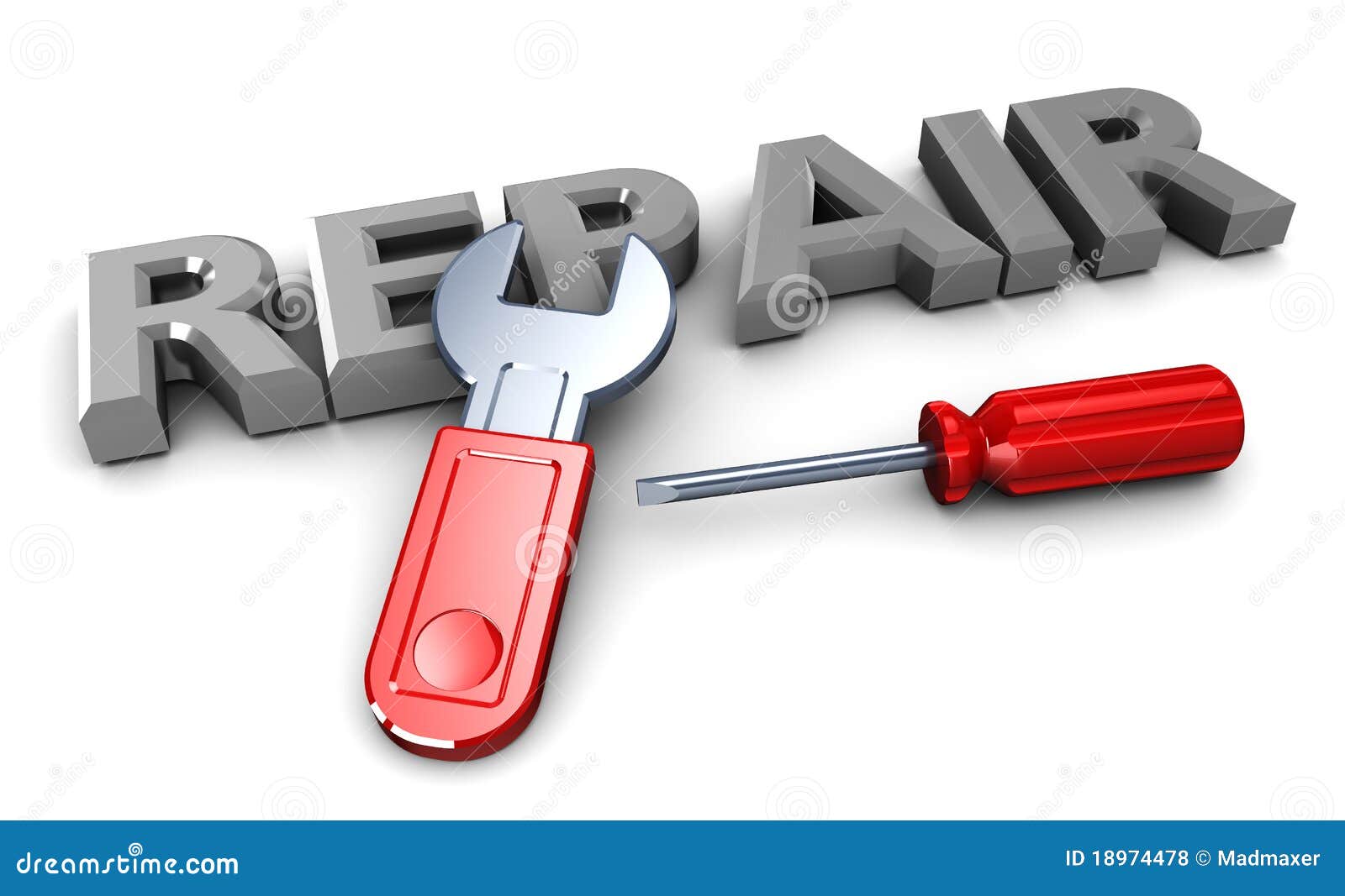 Repair stock illustration. Illustration of computer, service - 18974478