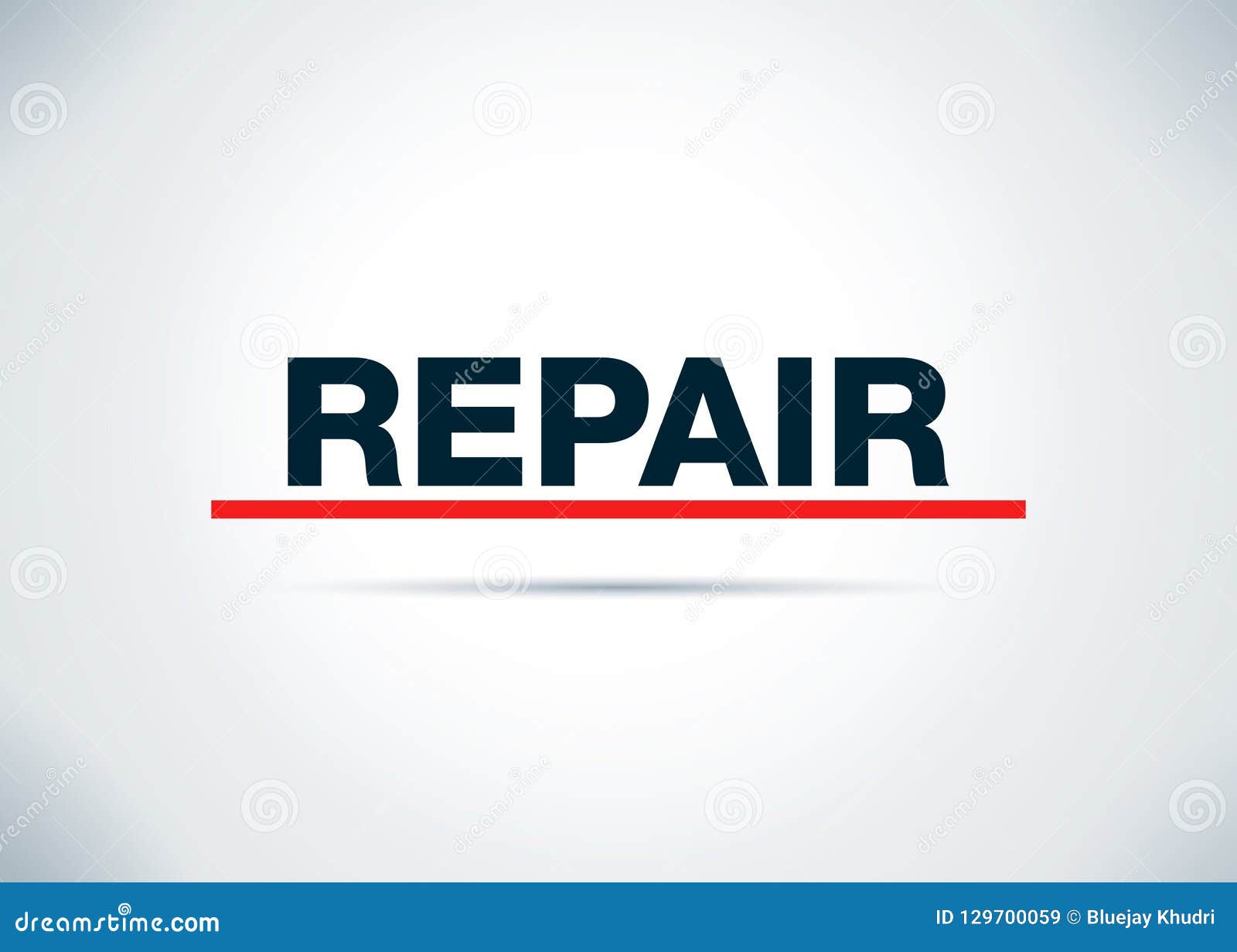 Repair Abstract Flat Background Design Illustration Stock Illustration ...