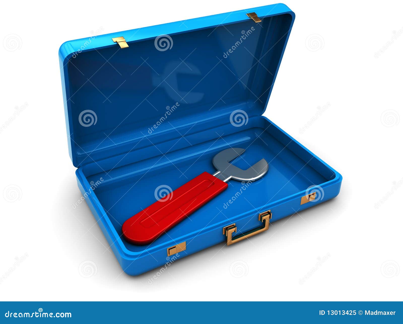 Repair case stock illustration. Illustration of case - 13013425