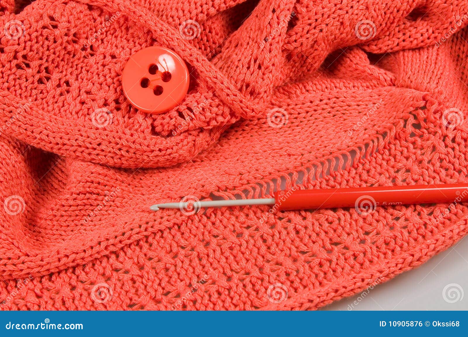 Repair of clothes stock photo. Image of knitting, crochet - 10905876