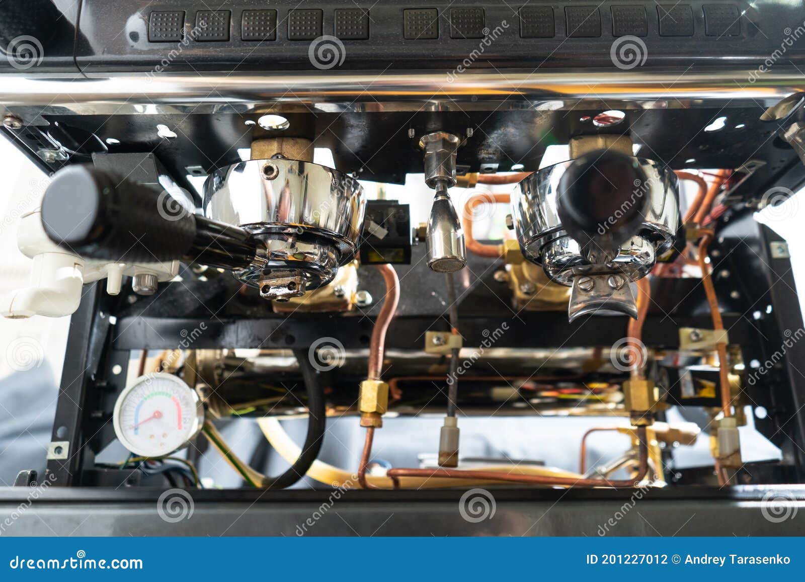 Repair of the Coffee Machine Photo. Stock Photo - Image of machine ... Repair of the Coffee Machine Photo. Stock Photo - Image of machine ...