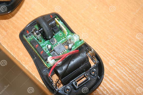 Repair of the Computer Mouse. Stock Image - Image of repair, device ...