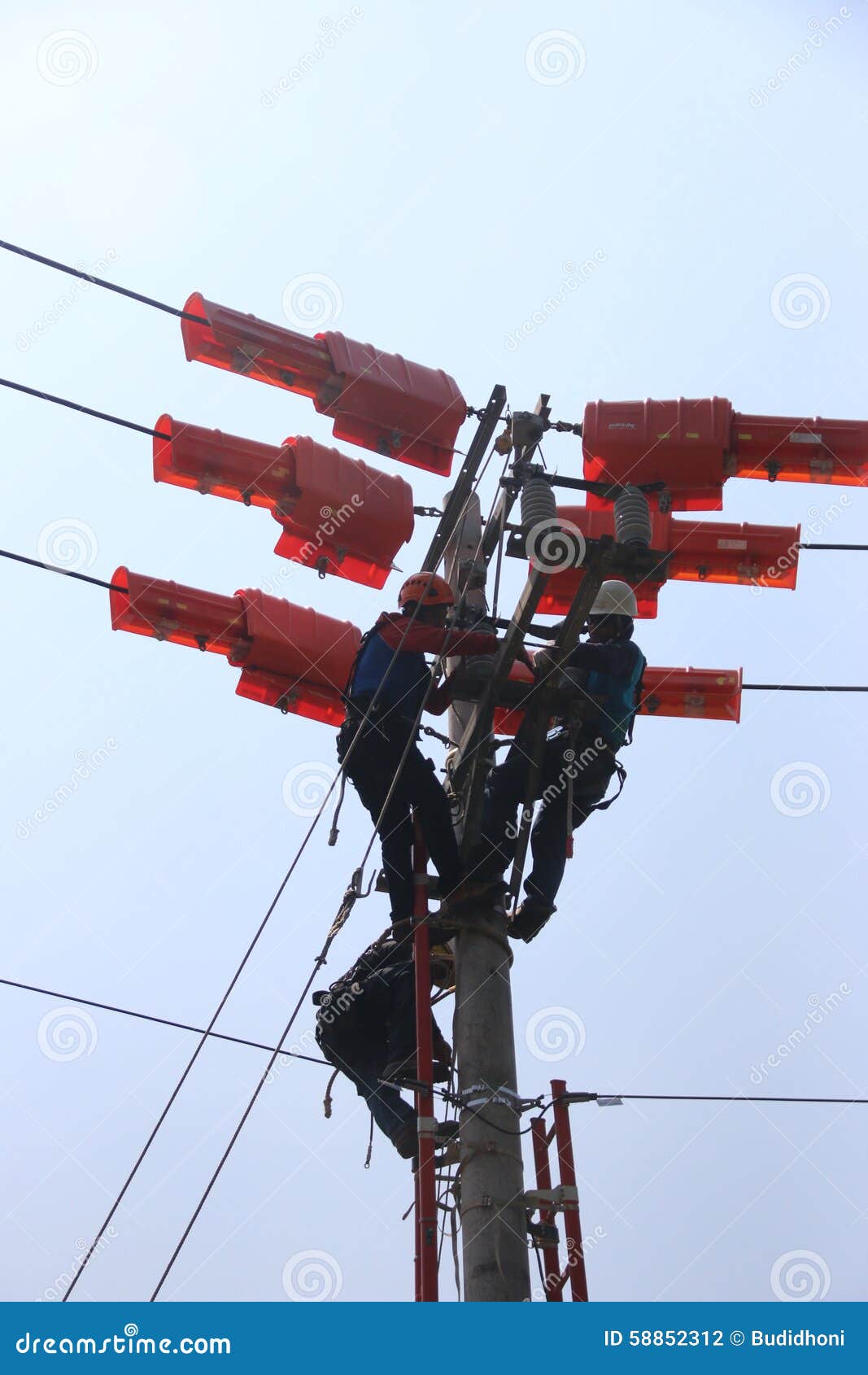 REPAIR DEVICE ELECTRICAL INSTALLATIONS Editorial Photography - Image of ...