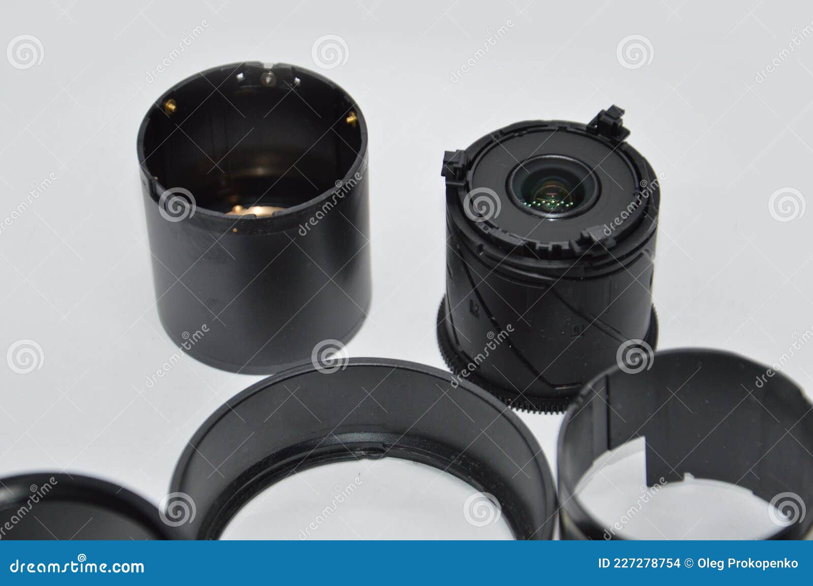 Repair and Disassembly of a Digital Camera Stock Photo - Image of ...