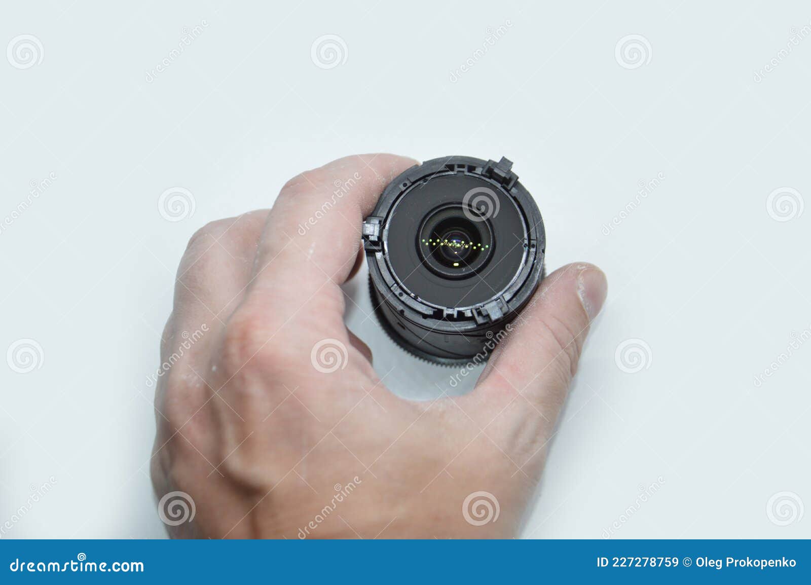 Repair and Disassembly of a Digital Camera Stock Image - Image of ...