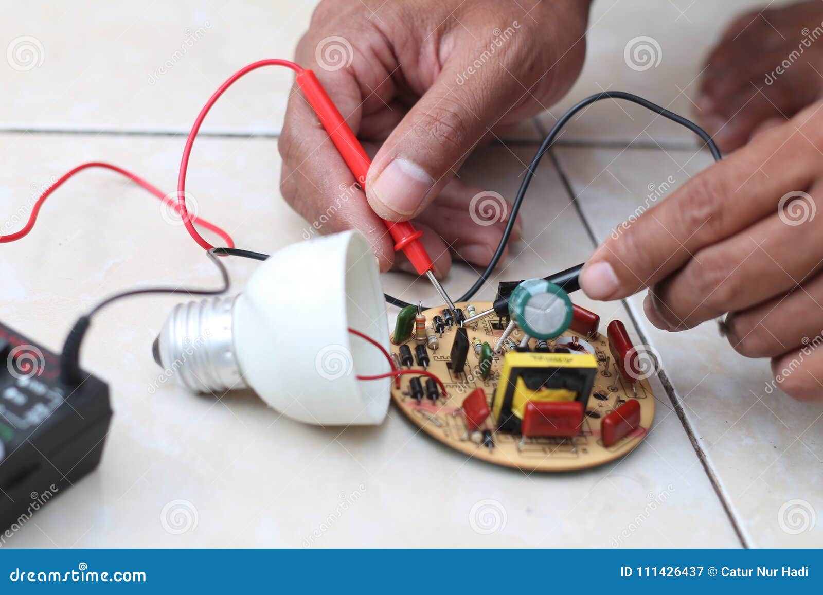 Repair Electrical Installation, Version 20 Stock Image - Image of ...