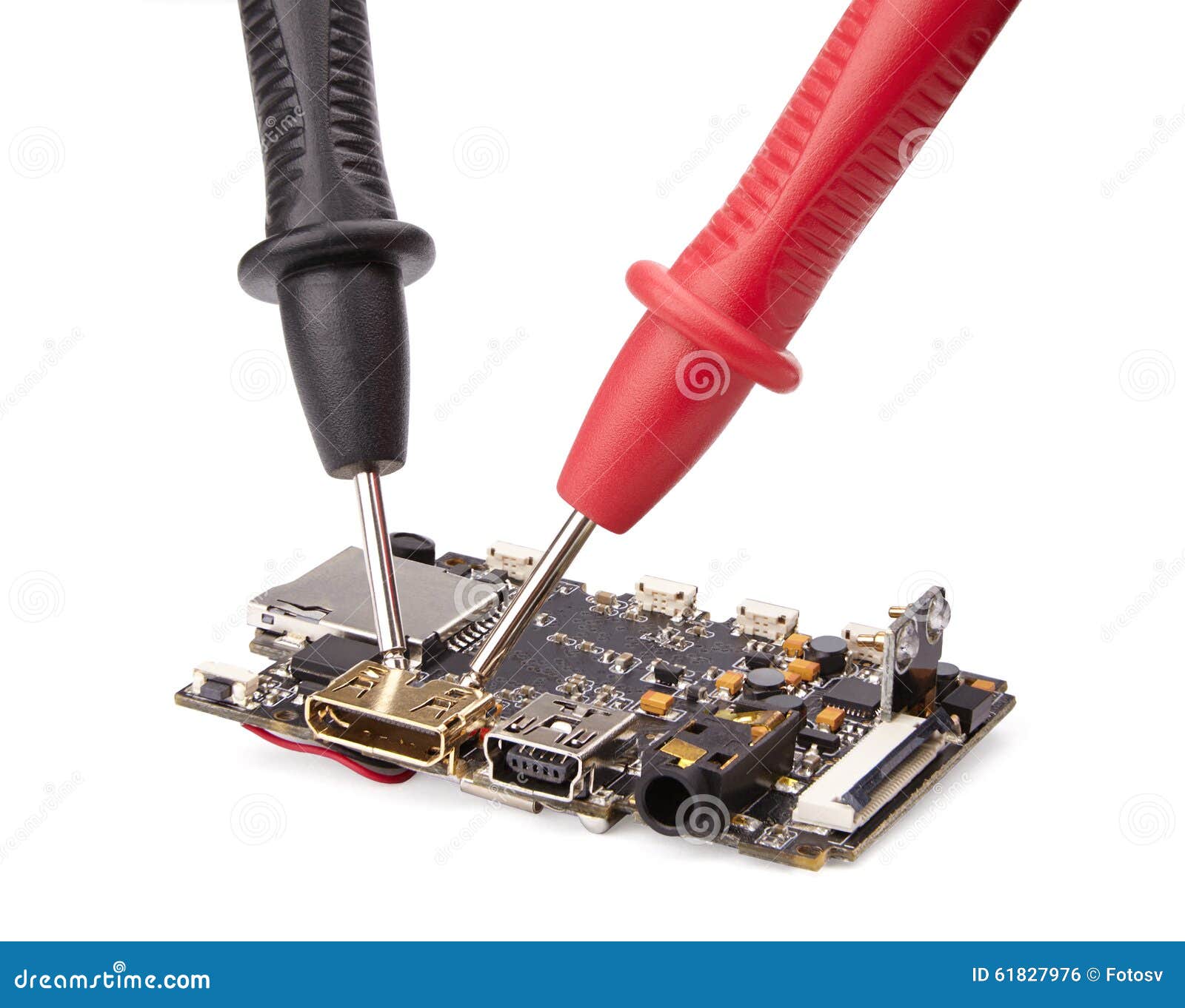 Repair electronic stock photo. Image of closeup, card - 61827976