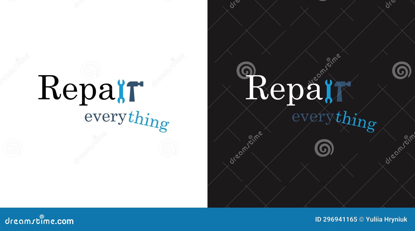 Repair Everything. Logo for a Repair Shop or Site Stock Illustration ...