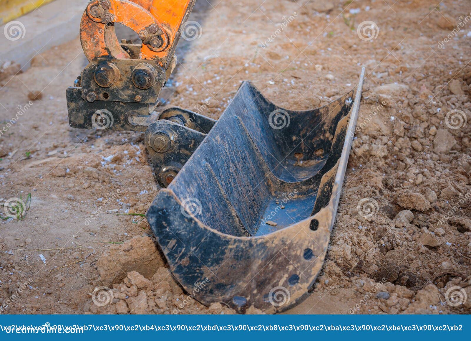 Repair of the Excavator Bucket, Replacement of the Nozzle on the Boom ...