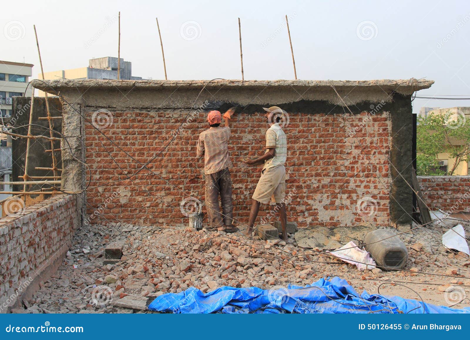 Repair of house editorial image. Image of plaster, house - 50126455