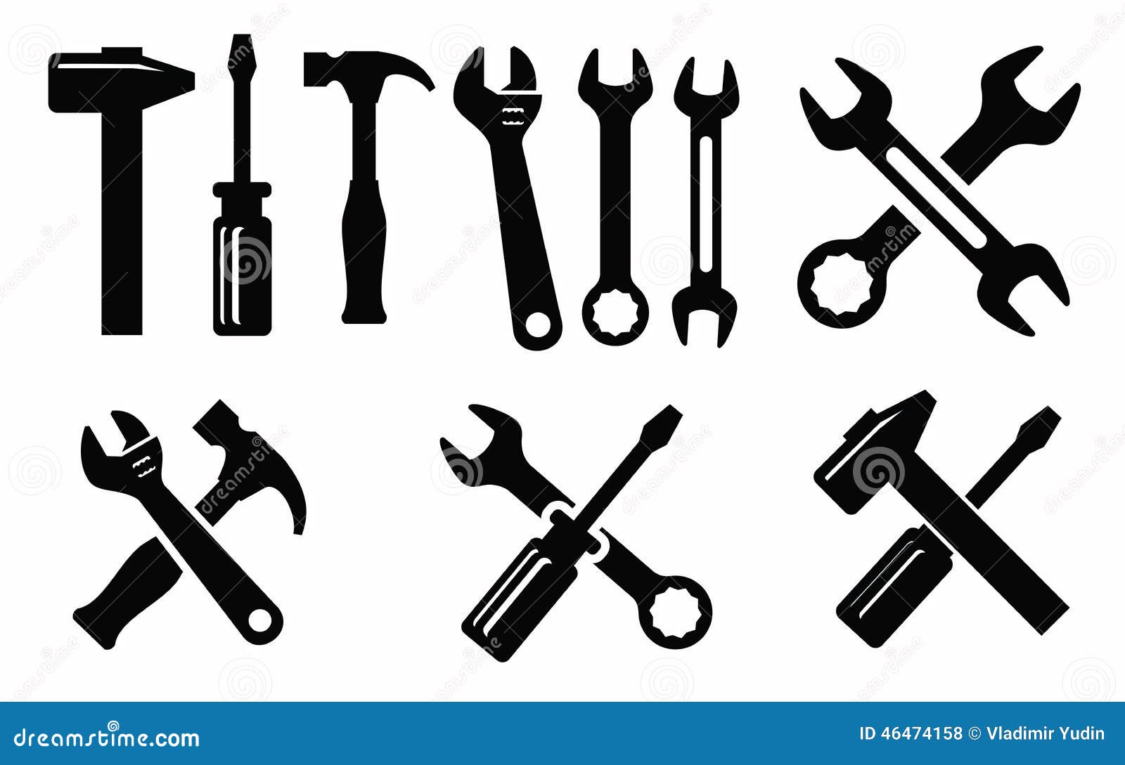 Repair icon stock vector. Illustration of button, repair - 46474158