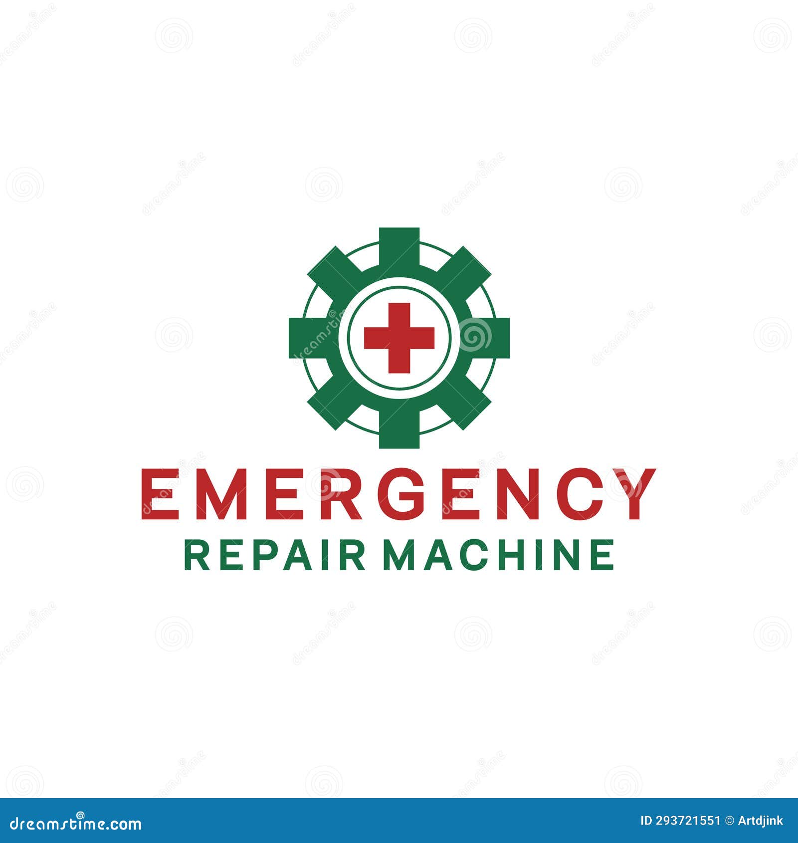 Repair Machine Icons Set, Flat Style Cartoon Vector | CartoonDealer.com ...