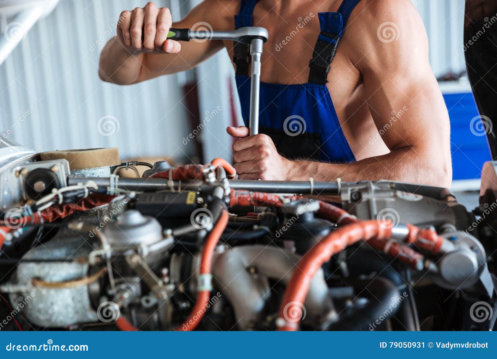 Fixing Car Engine Using Local Method In Thailand Royalty-Free Stock ...