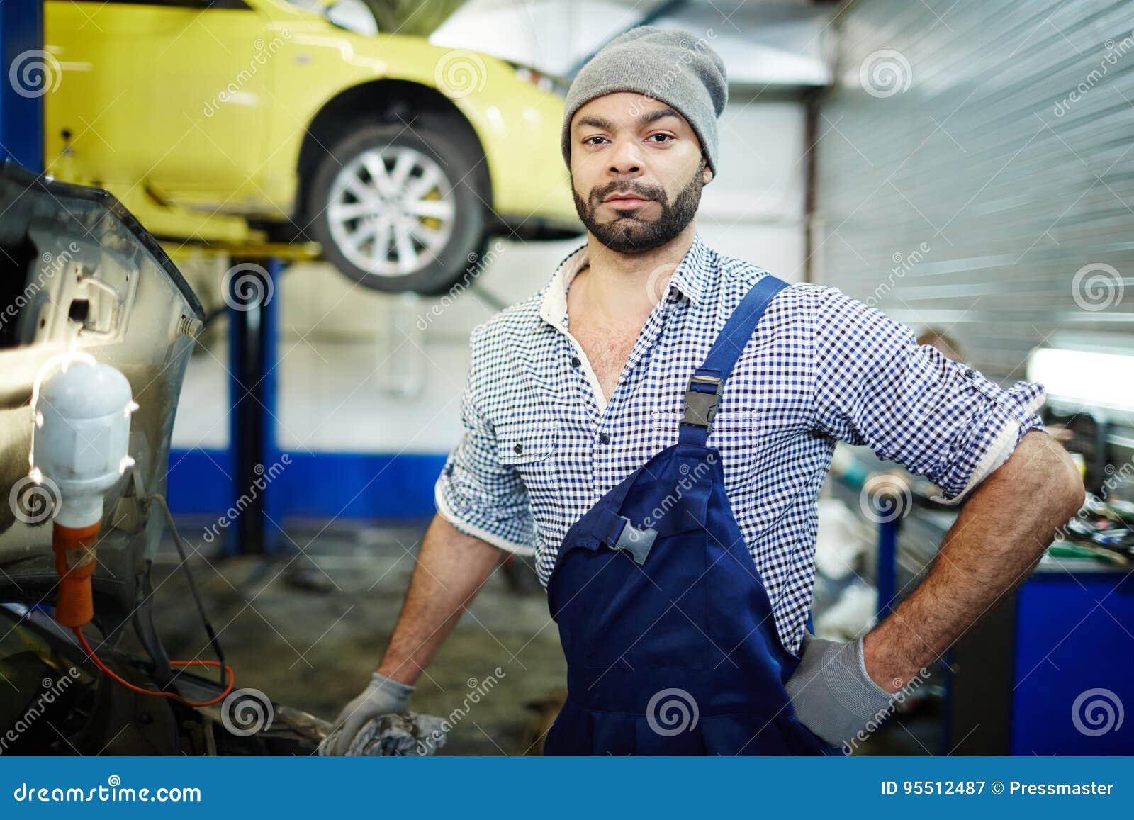 Repair master stock image. Image of cardiagnostics, owner - 95512487