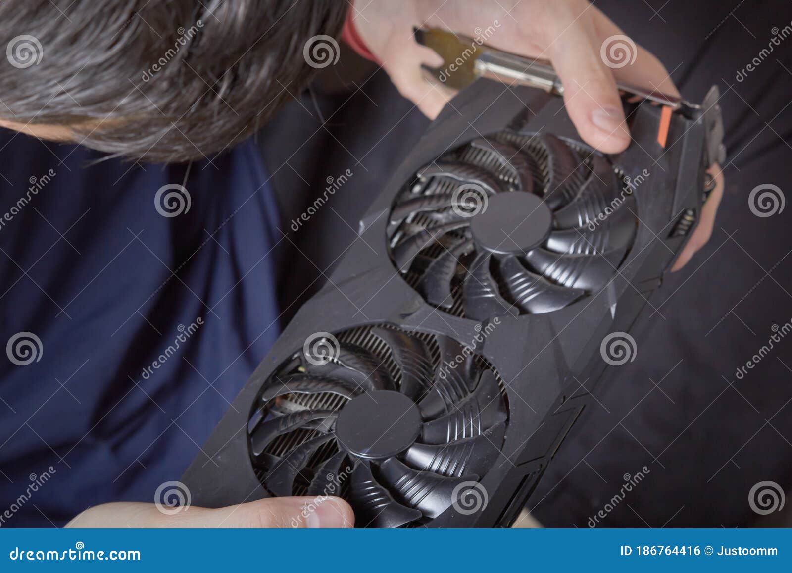 Repair of PC Installation of Components Cleaning from Dust Assembly ...