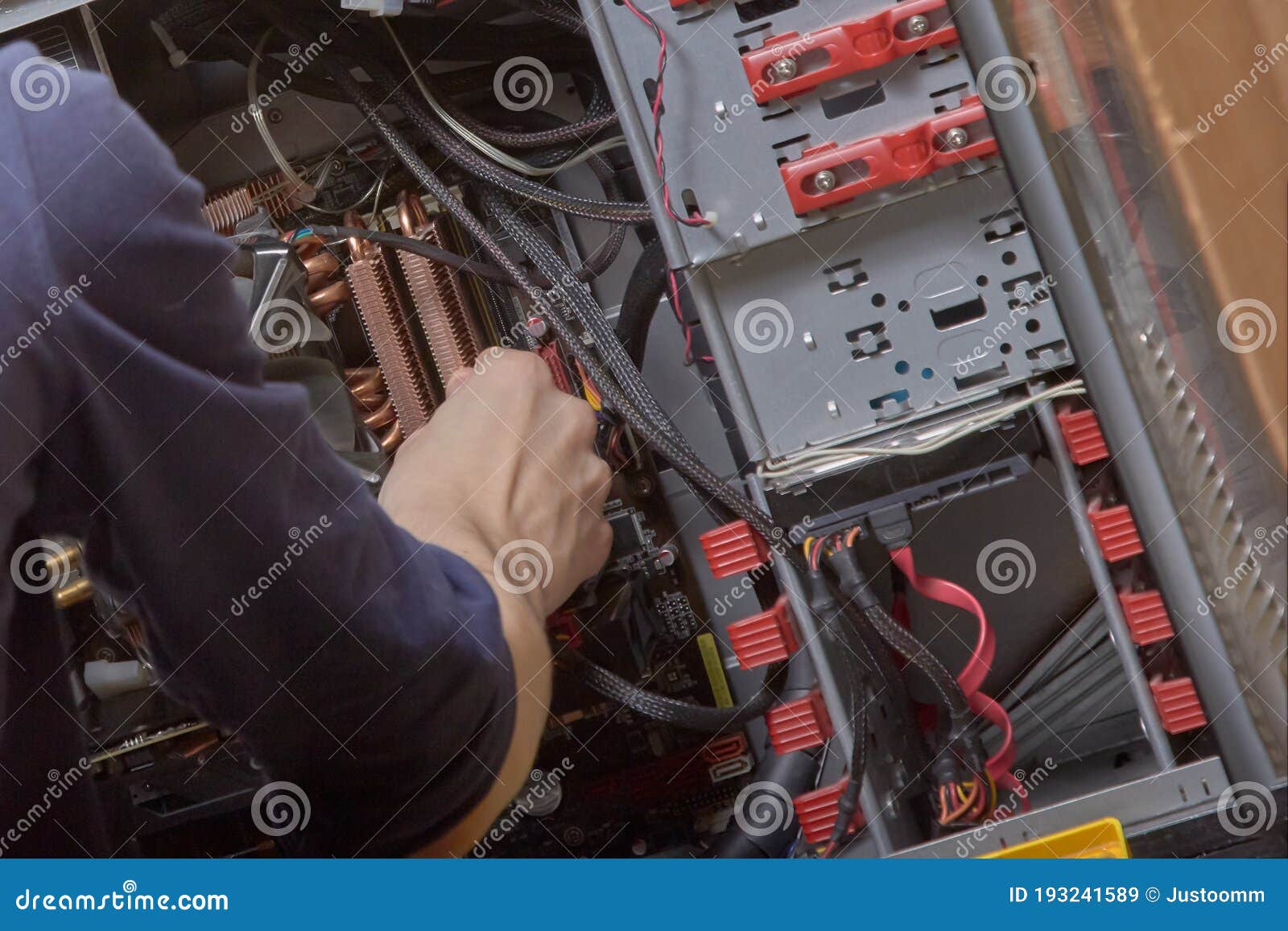Repair of the Personal Computer Installation of Random Access Memory on ...
