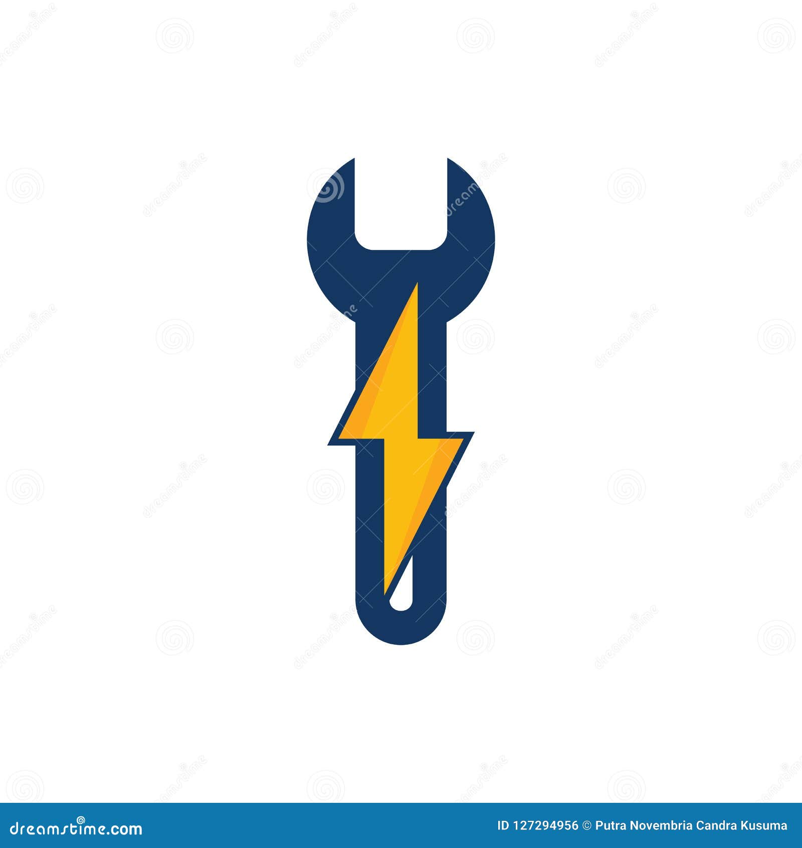Repair Power Logo Icon Design Stock Vector - Illustration of electric ...