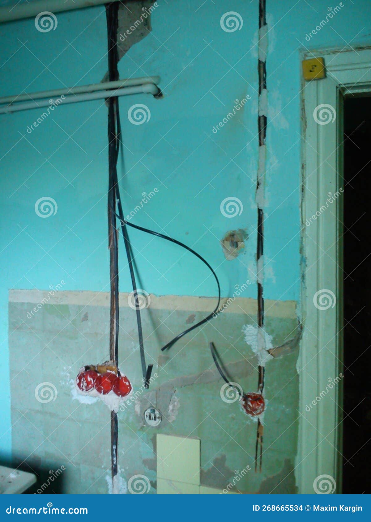 Repair and Process of Stretching Electrical Wiring and Installation of ...