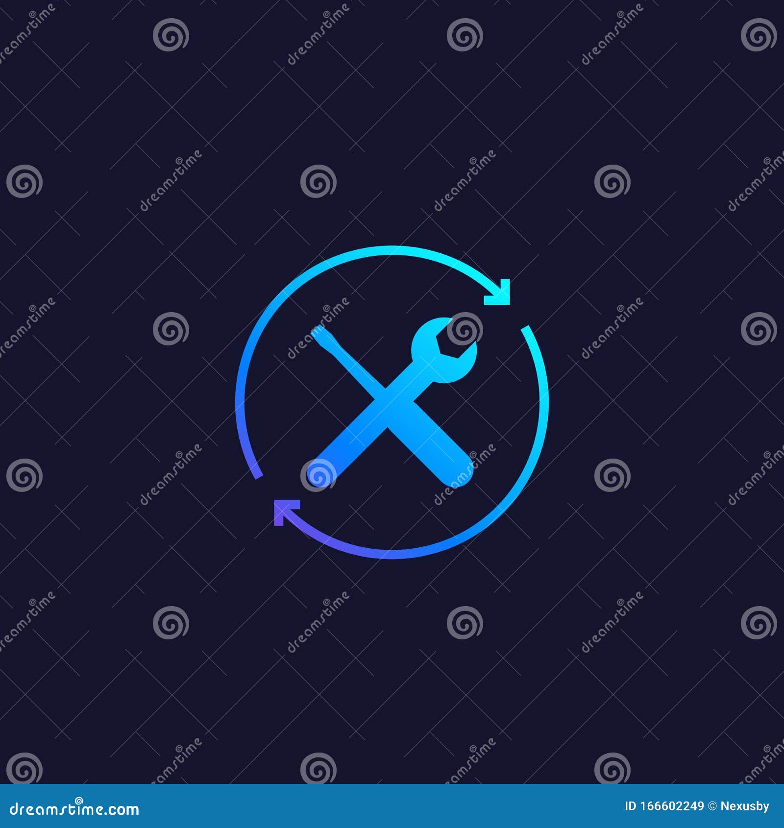 Repair in Progress Vector Icon Stock Vector - Illustration of test ...