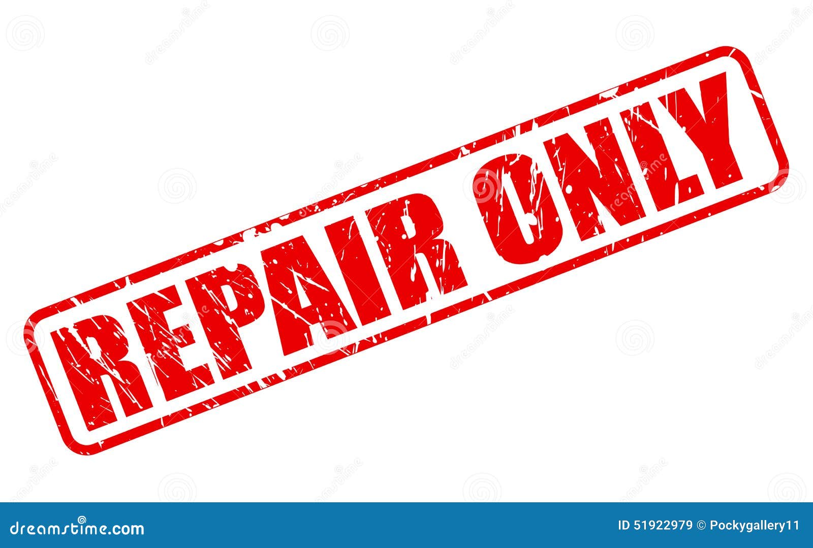 Repair red stamp text stock vector. Illustration of concept - 51922979