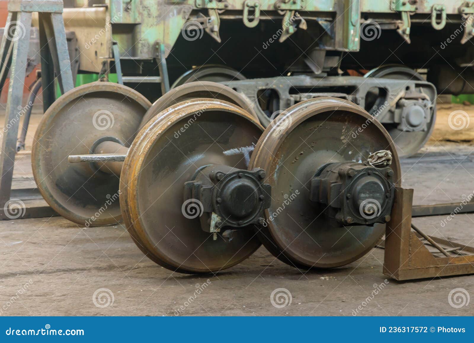 Shop Repair and Restoration of the Train Wheels with Train Stations ...