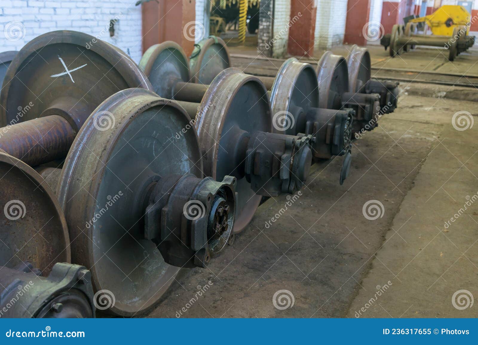 Shop Repair and Restoration of the Train Wheels with Train Stations ...