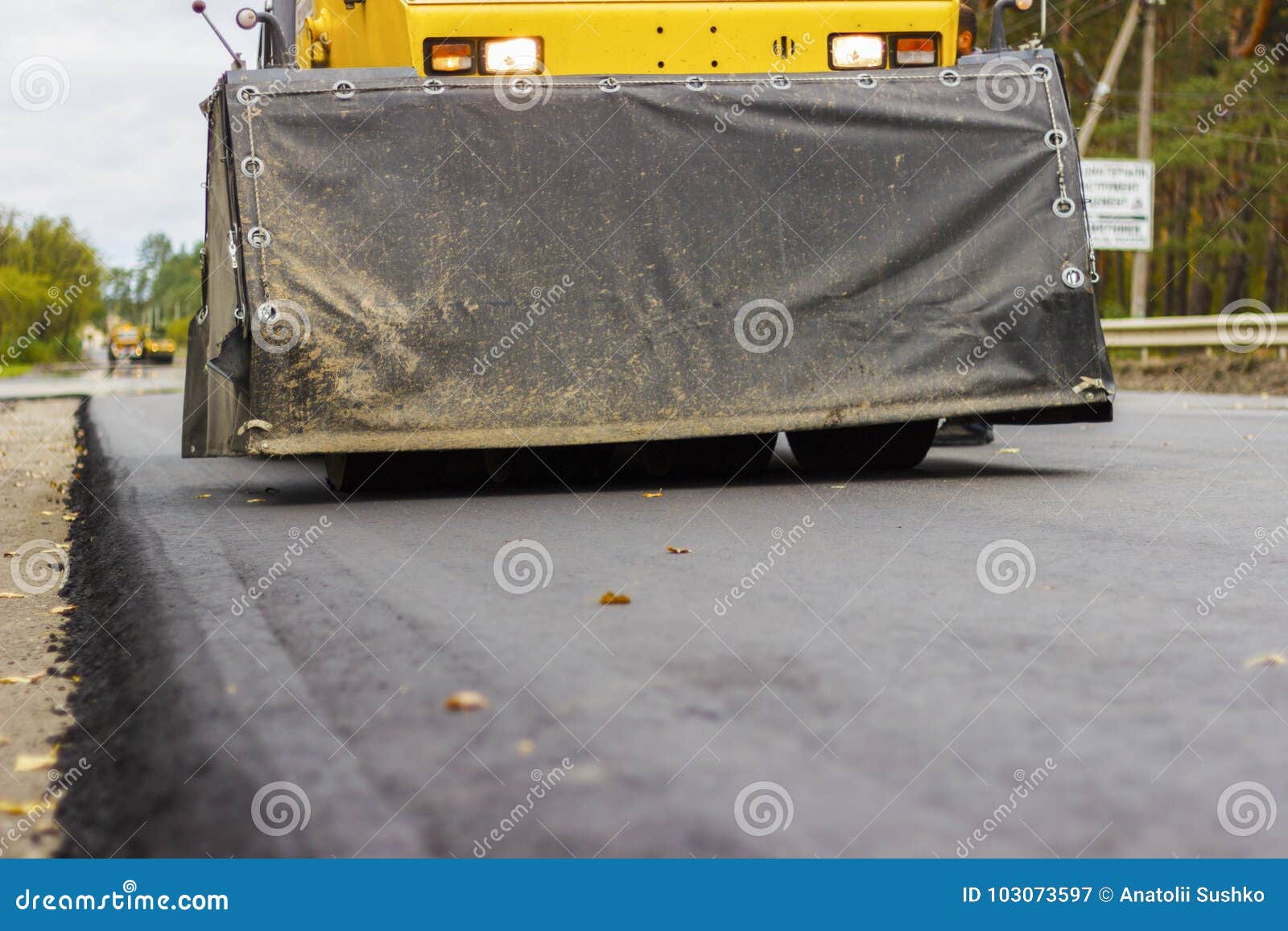 Repair of Roads in the City. Stock Image - Image of people, equipment ...