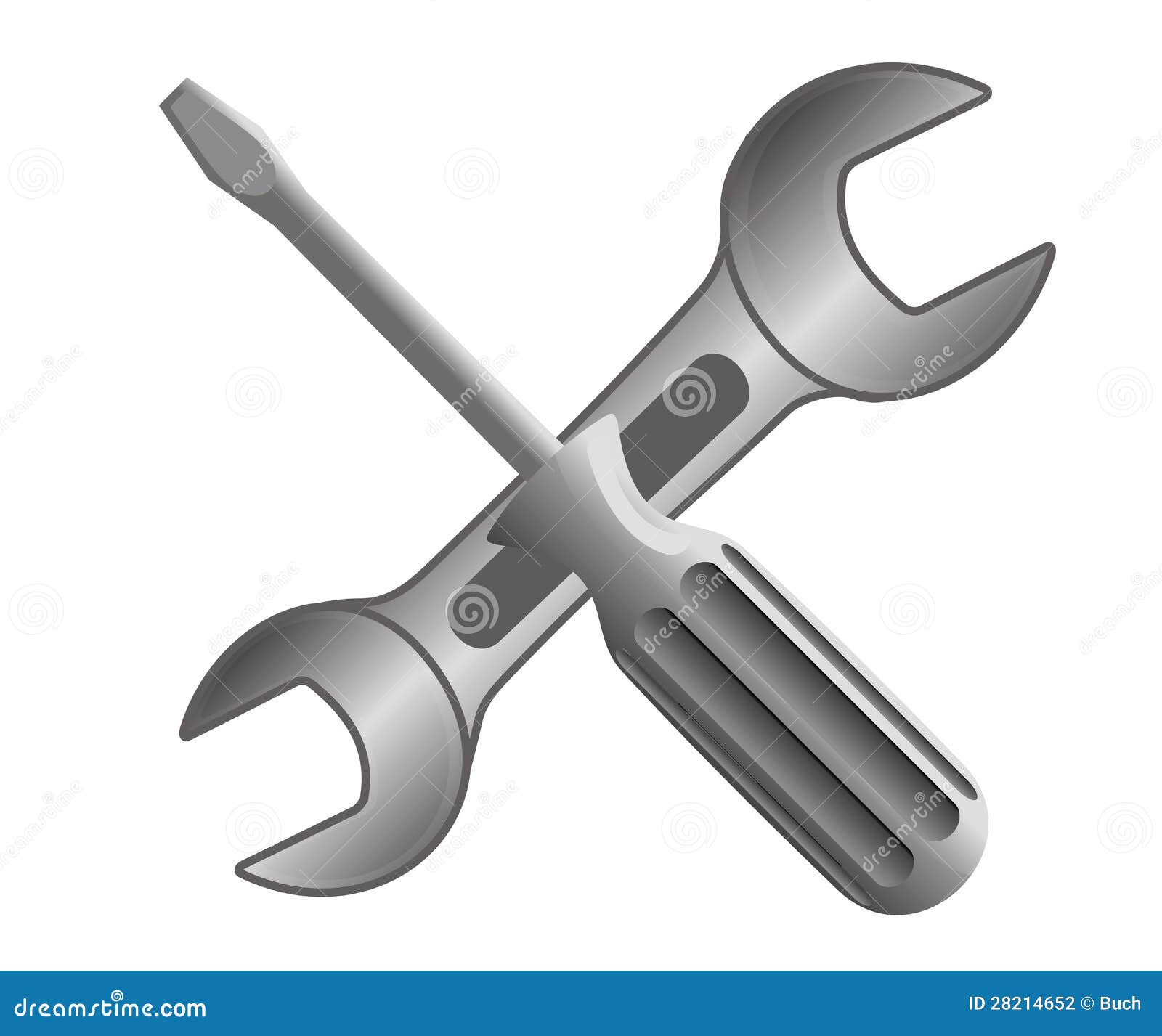 Repair and service icon stock vector. Illustration of shiny - 28214652