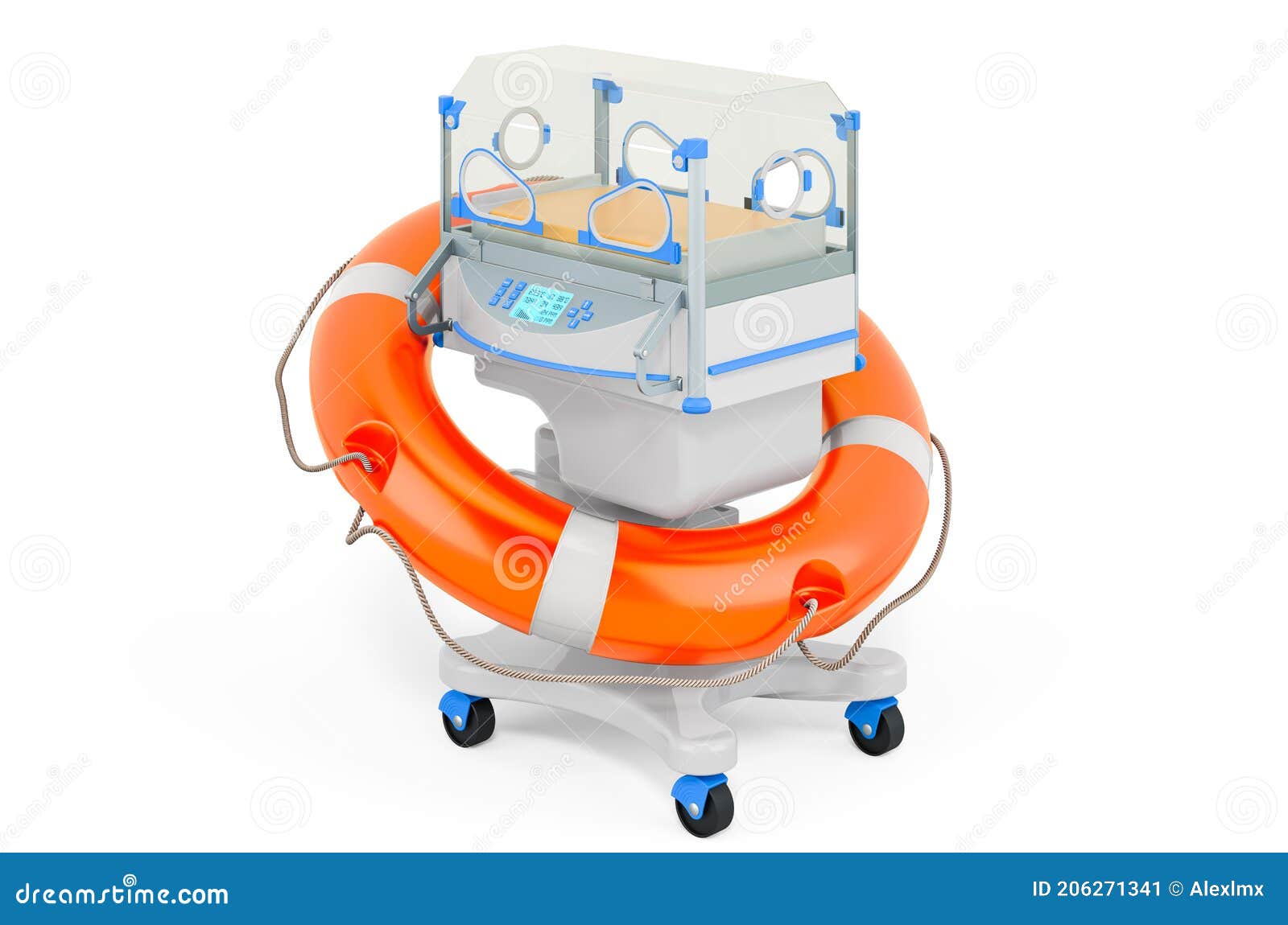 Infant Incubator And Neonatal Intensive Care With Air Temperature ...