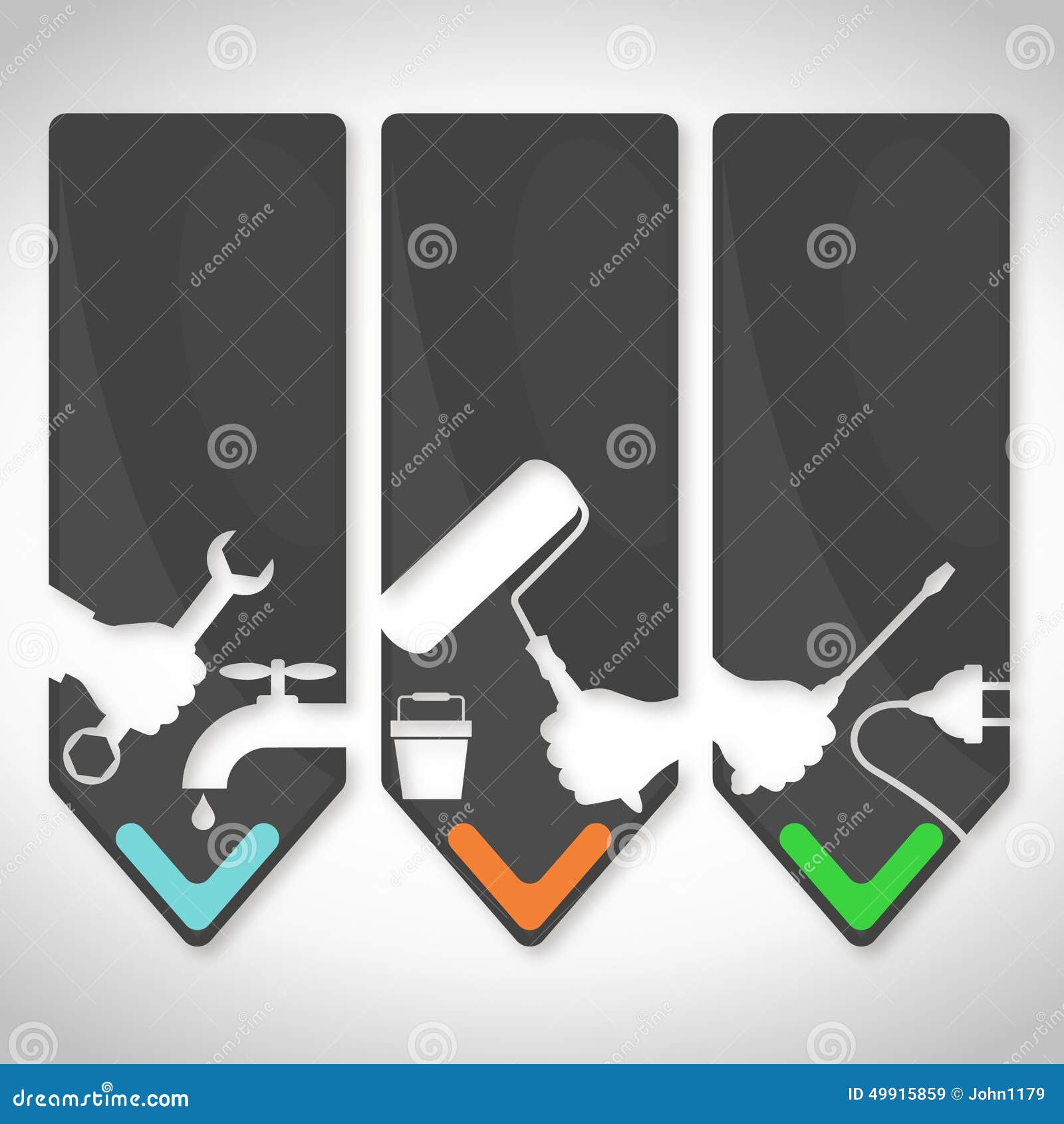 Repair symbol stock illustration. Illustration of painting - 49915859