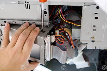 Repair technicians stock image. Image of repair, screwdrivers - 9529989
