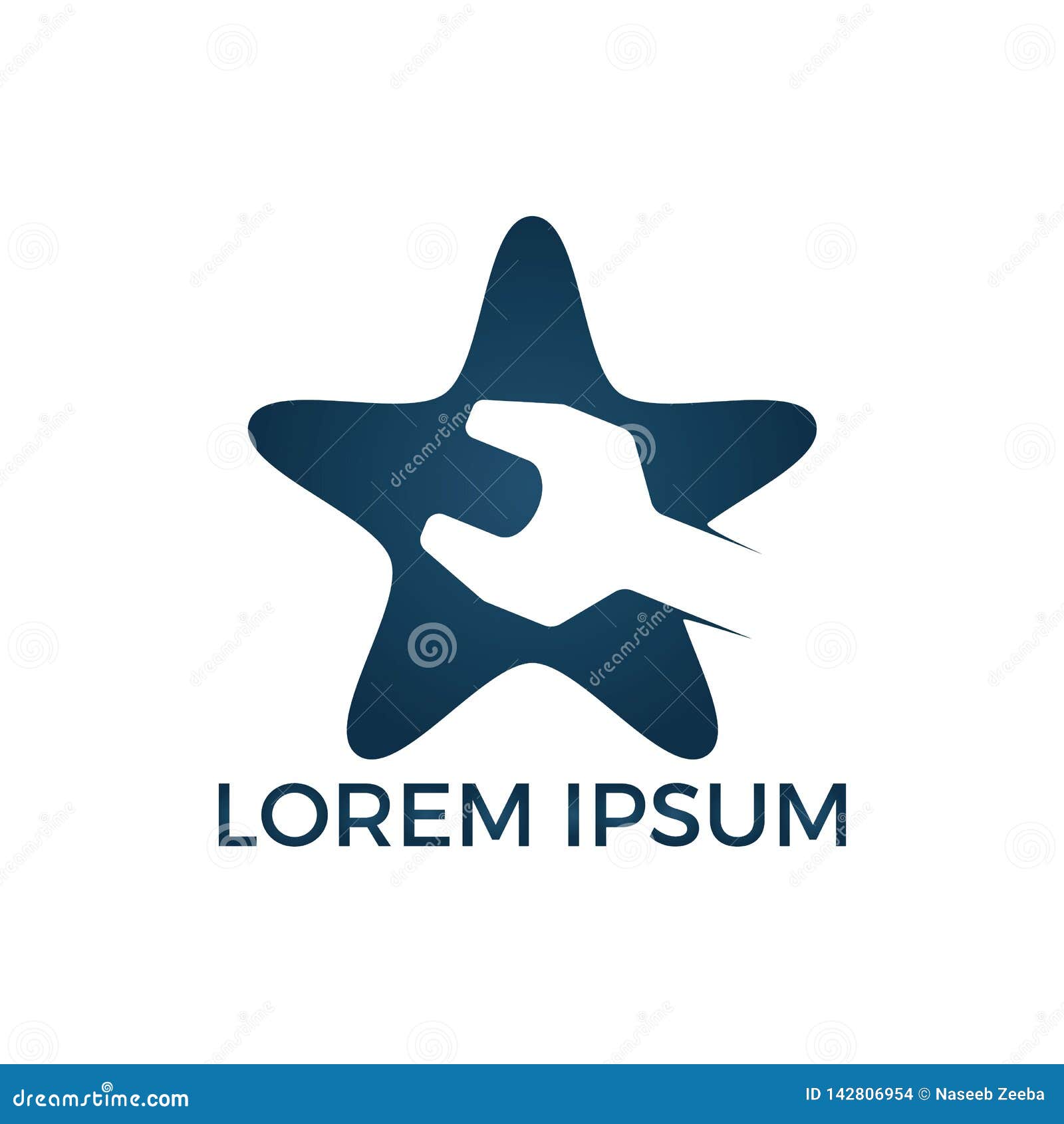 Wrench Star Shape Technical Repair Service Logo Design. Stock Vector ...