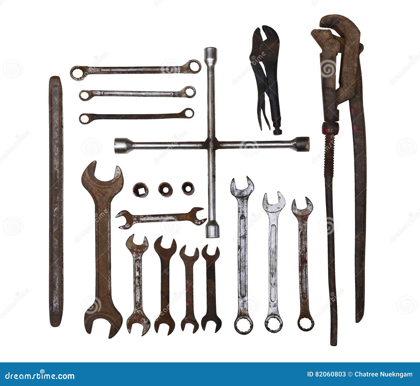 Repair tools isolate stock image. Image of ring, wrenches - 82060803
