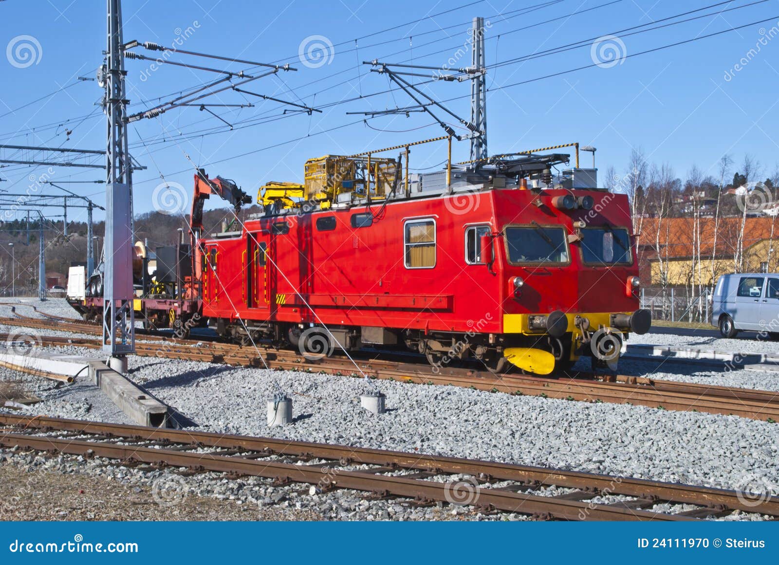Repair trains stock photo. Image of power, mechanic, party - 24111970