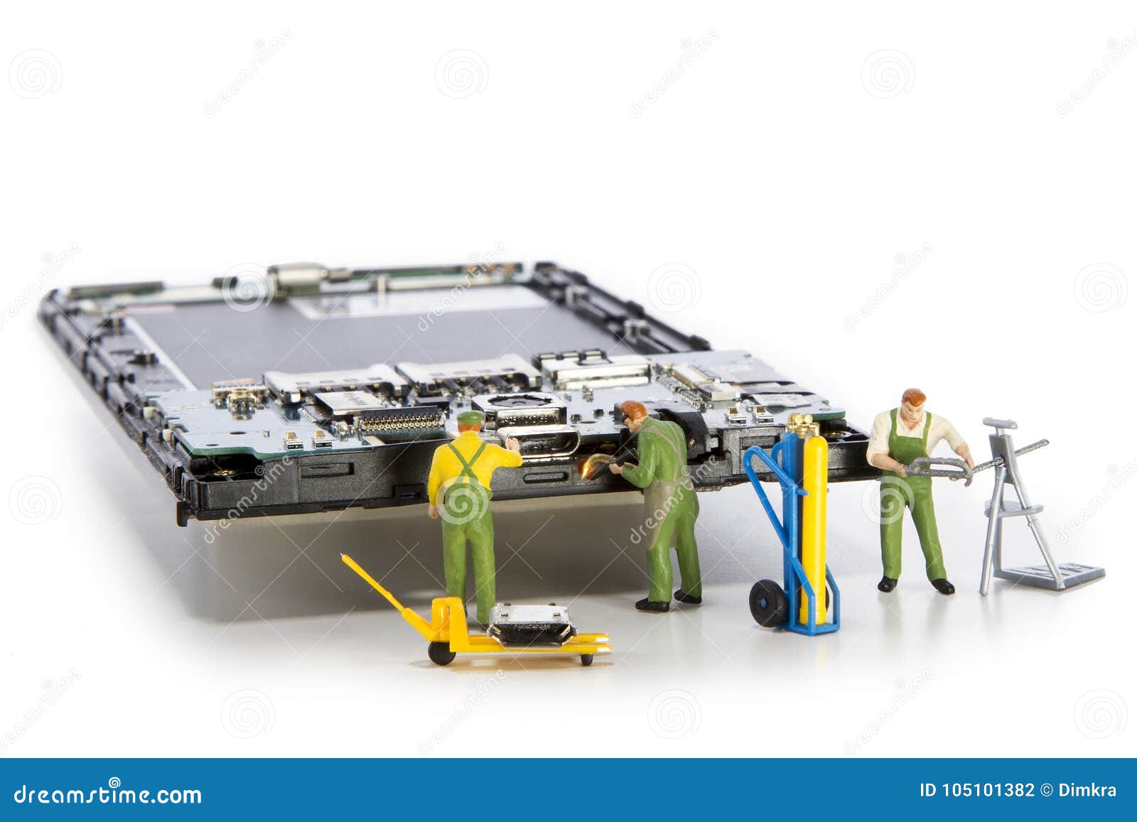 Repair Usb Connector in Smartphone Stock Photo - Image of repair ...