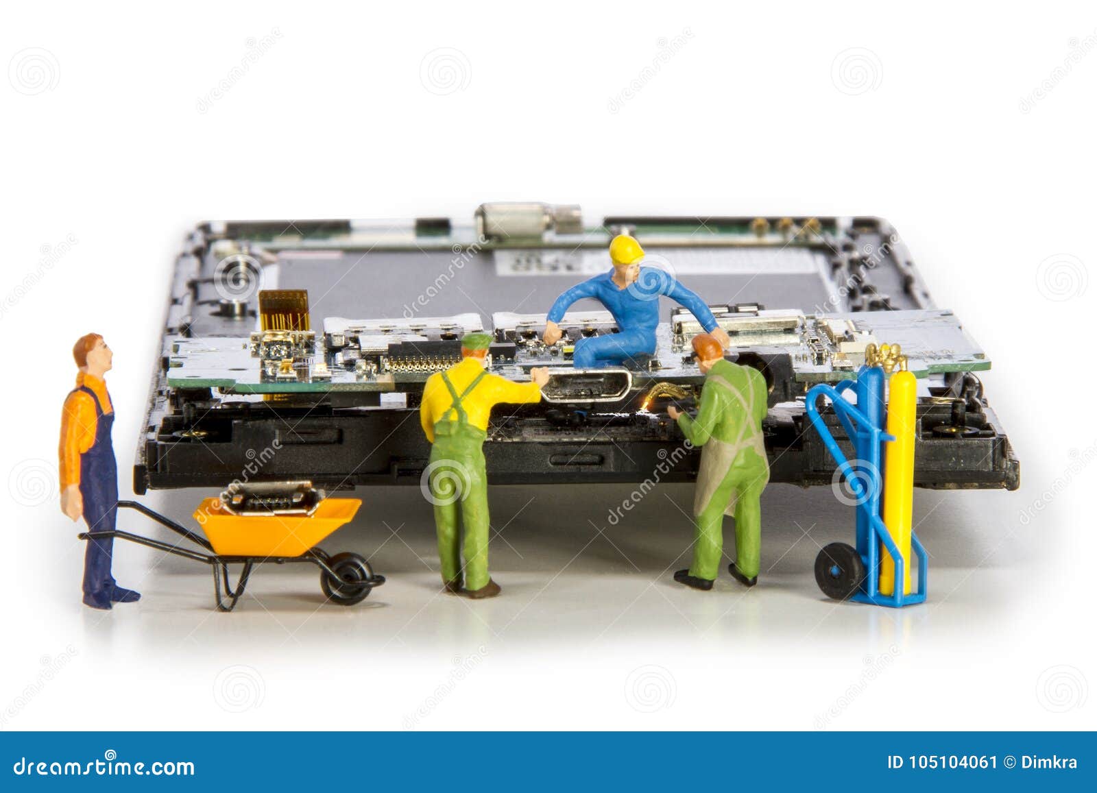 Repair Usb Connector in Smartphone Stock Image - Image of disassembled ...